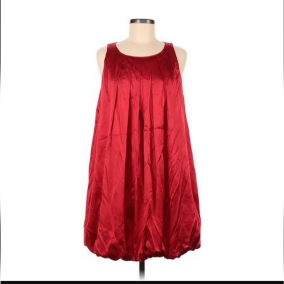 True Envy | Dresses | Red True Envy Bubble Dress Plus Sz 6 | Poshmark